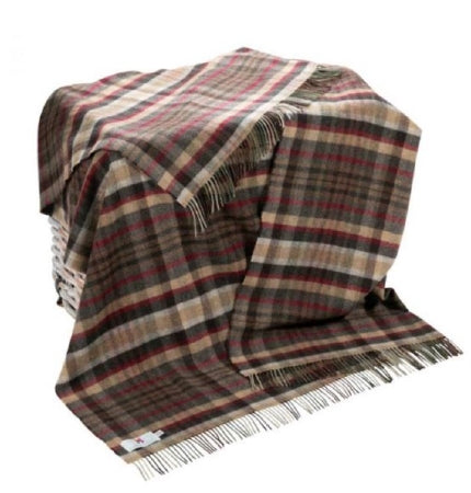 John Hanly Merino Wool Throw 3103